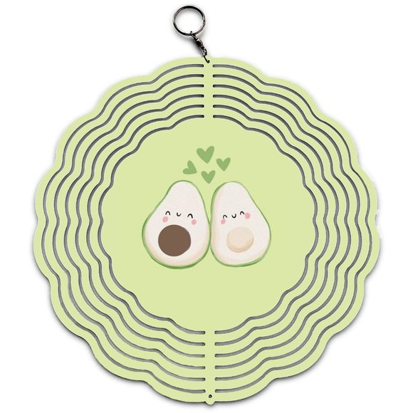 Design | Aesthetic Cute Cut Avocados Design Wind Spinner | Poshmark